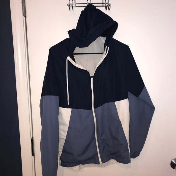 Athletic Works | Jackets & Coats | Athletic Works Hooded Windbreaker ...